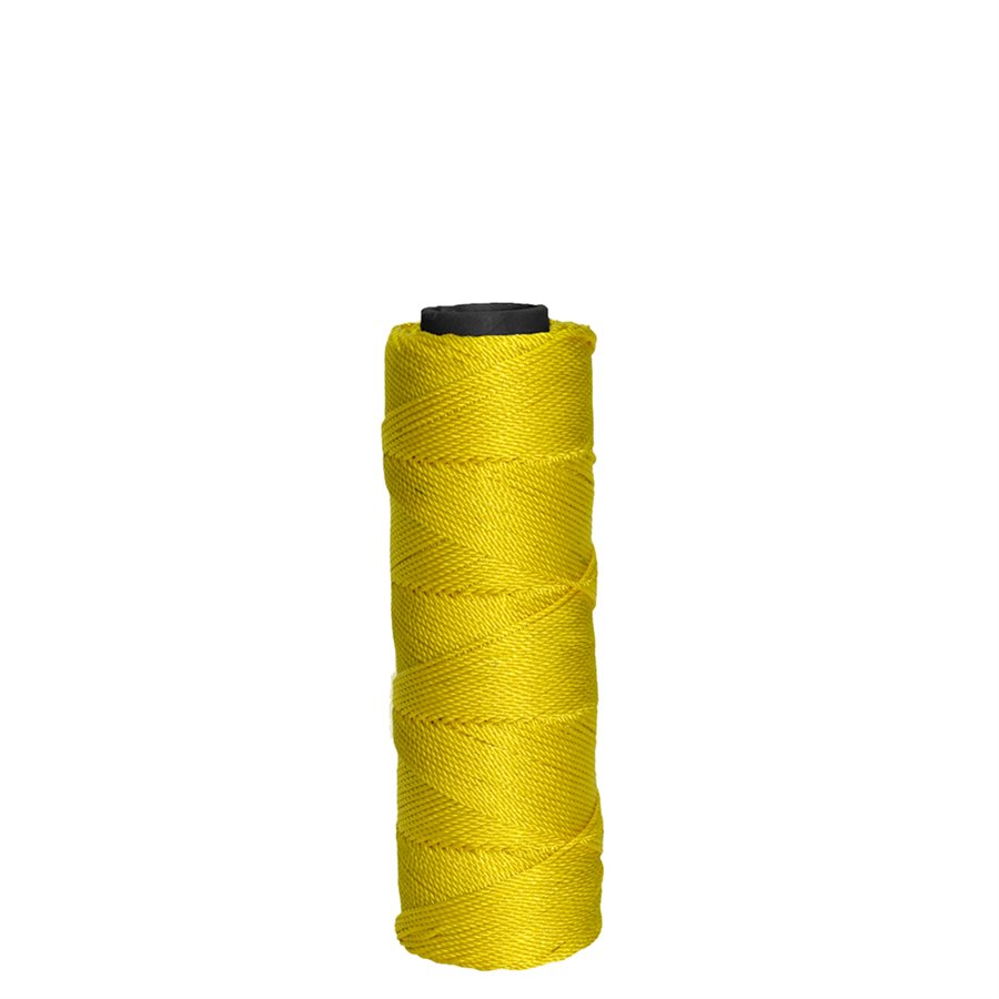 MASON'S TWISTED NYLON LINE - 1000' YELLOW
