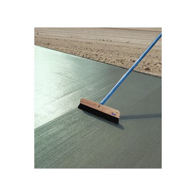 CONCRETE FINISH BRUSH - 24" WOOD BLOCK WITH MEDIUM POLY BRISTLES