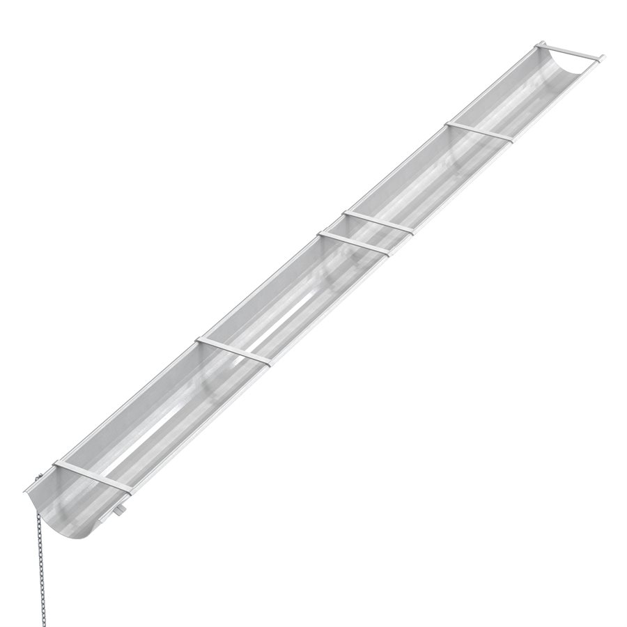 ALUMINUM STRAIGHT END CONCRETE CHUTE - 16'