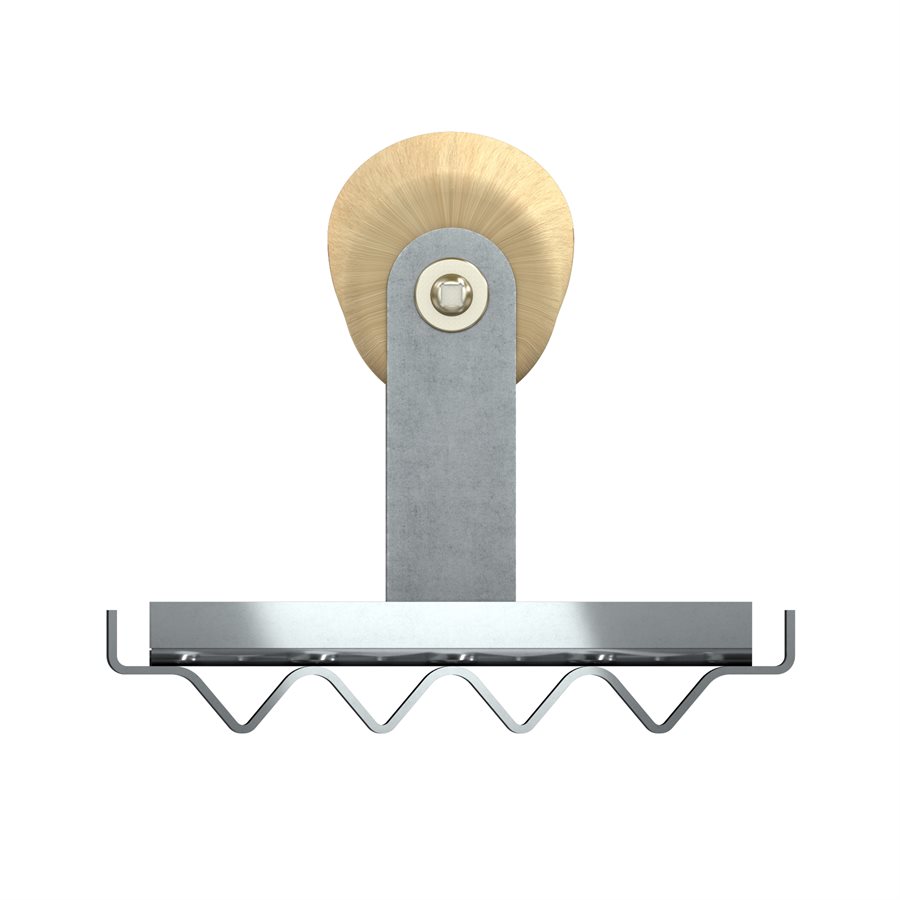 SAFETY STEP GROOVER - 6" x 4" WITH WOOD WAVE HANDLE