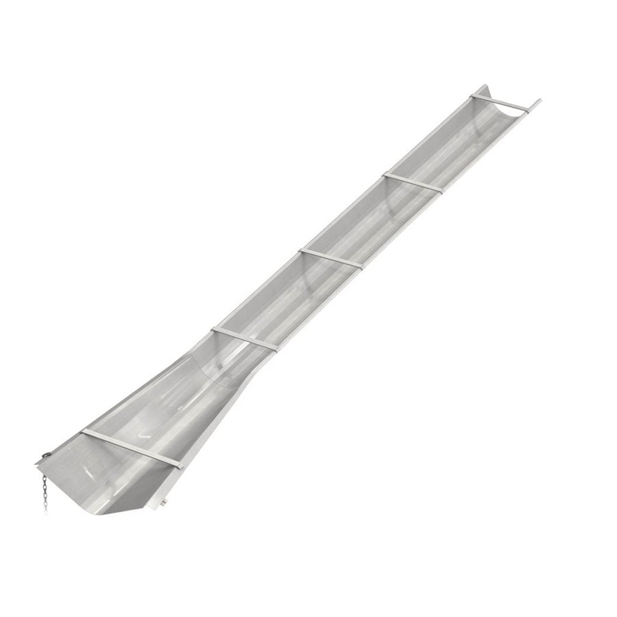 ALUMINUM FLARED END CONCRETE CHUTE - 12'