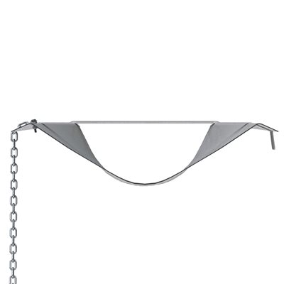 ALUMINUM FLARED END CONCRETE CHUTE - 8'