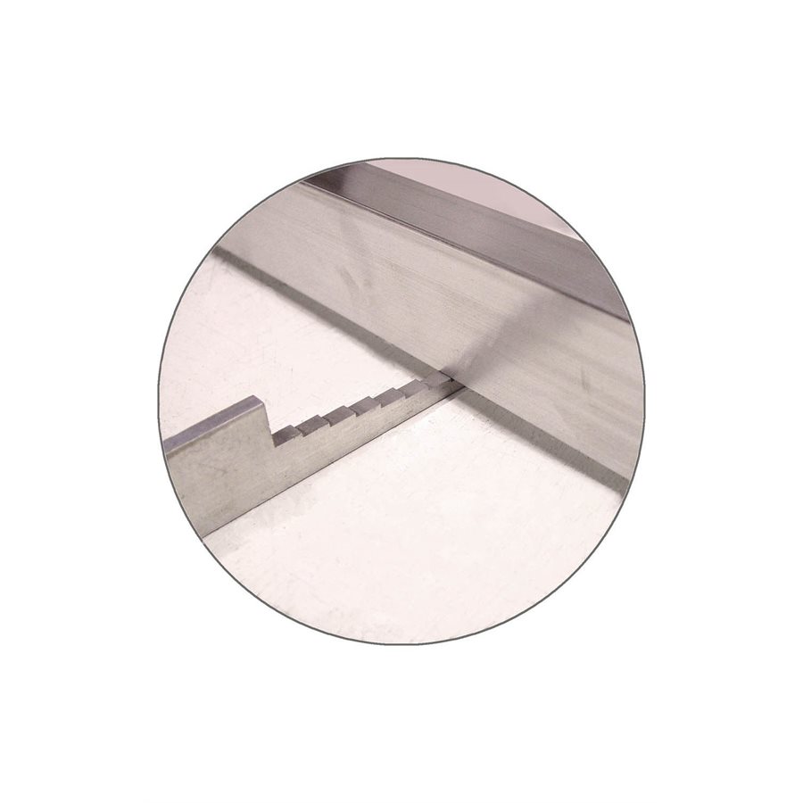 STEP TESTING GAUGE AND STRAIGHTEDGE