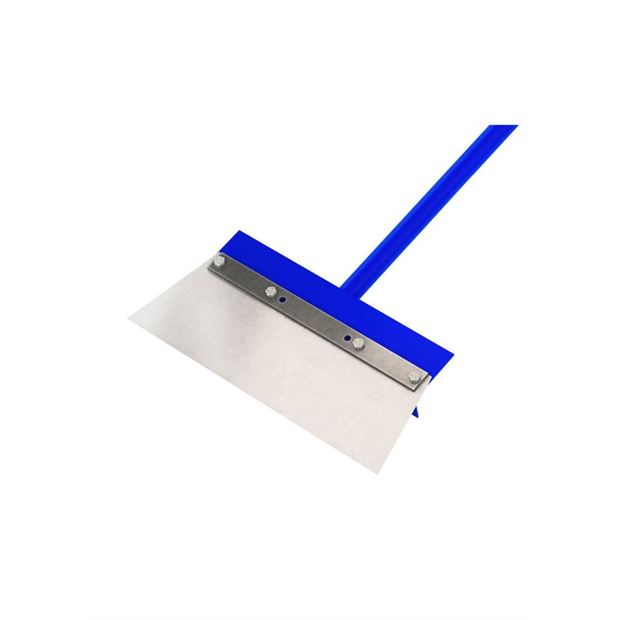 FLOOR SCRAPER - 18" STEEL ANGLE CUT BLADE - 5' STEEL HANDLE