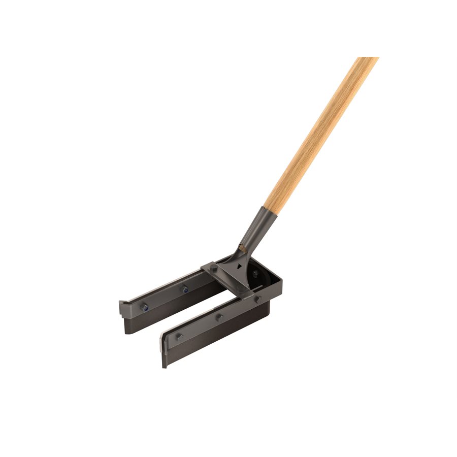 ASPHALT SQUEEGEE - U SHAPED WITH BLACK NEOPRENE BLADE