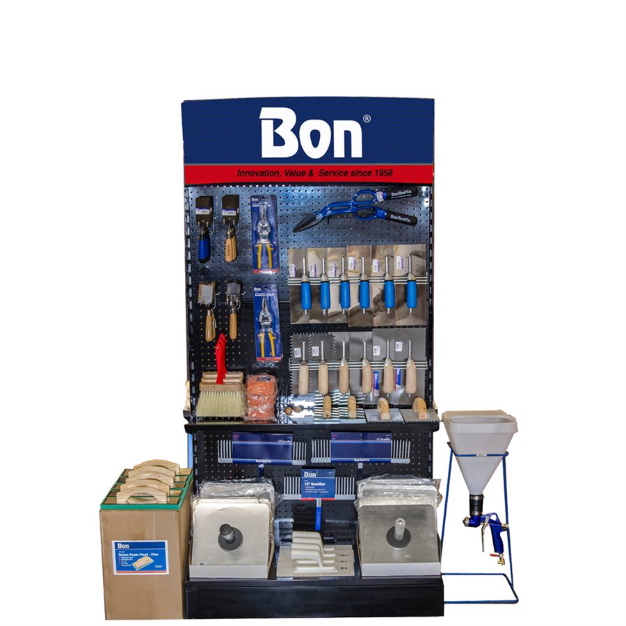 STUCCO TOOL MERCHANDISER