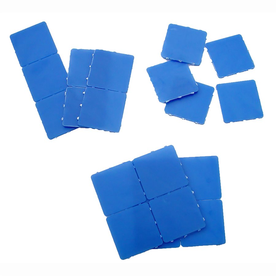 MASONRY SHIMS - PLASTIC - 2" x 2" x 1/16" 990/PKG