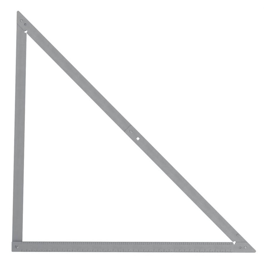 FOLDING TRI-SQUARE - ALUMINUM 48"