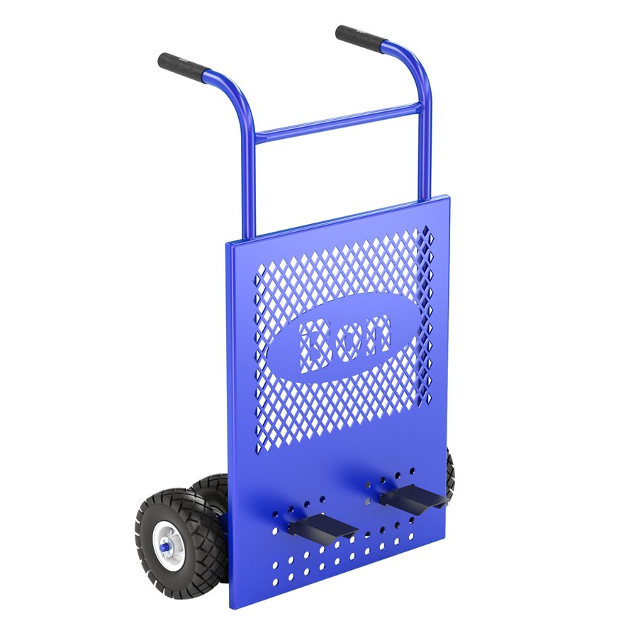BRICK CART WITH 10" FLAT FREE TIRES