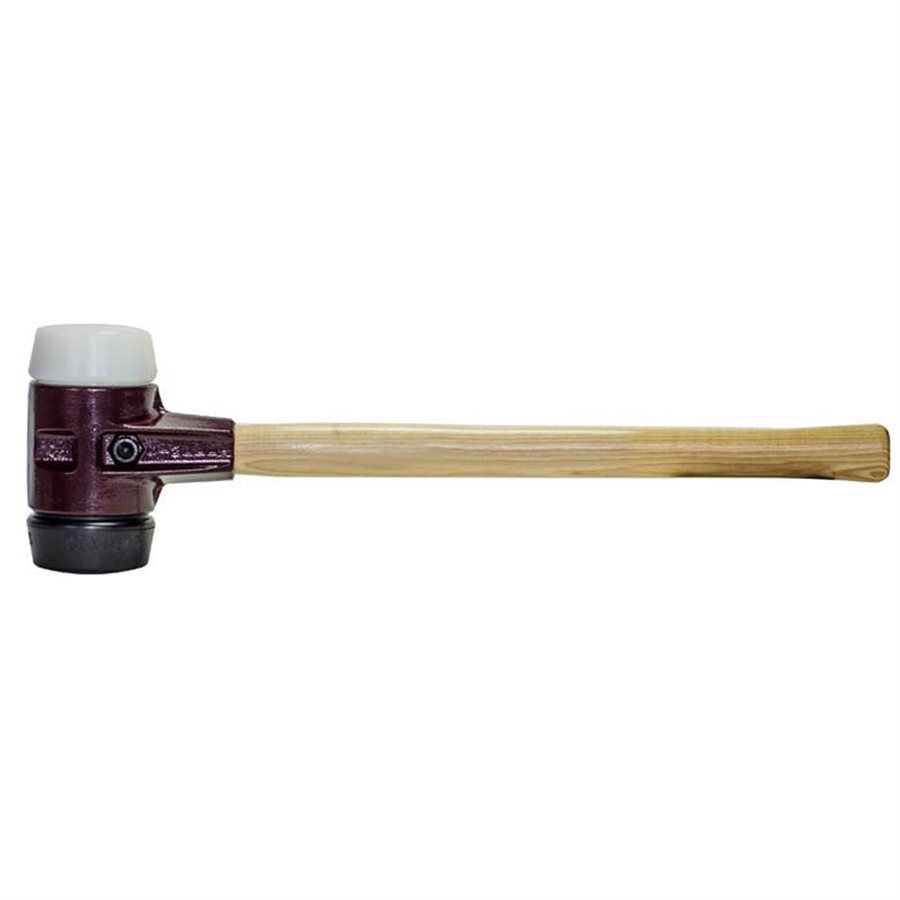 SIMPLEX MALLET BLACK RUBBER/SUPERPLASTIC FACE - 6.10 LB - CAST IRON ...