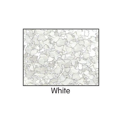 PAINT CHIPS - WHITE - 1 LB