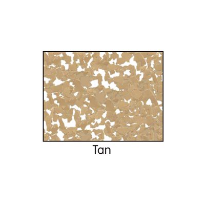 PAINT CHIPS - TAN - 1 LB
