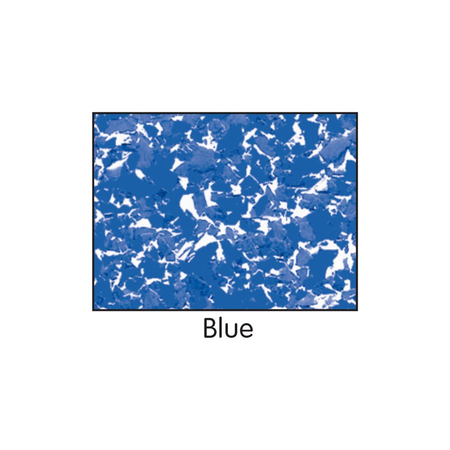 PAINT CHIPS - BLUE - 12 LB