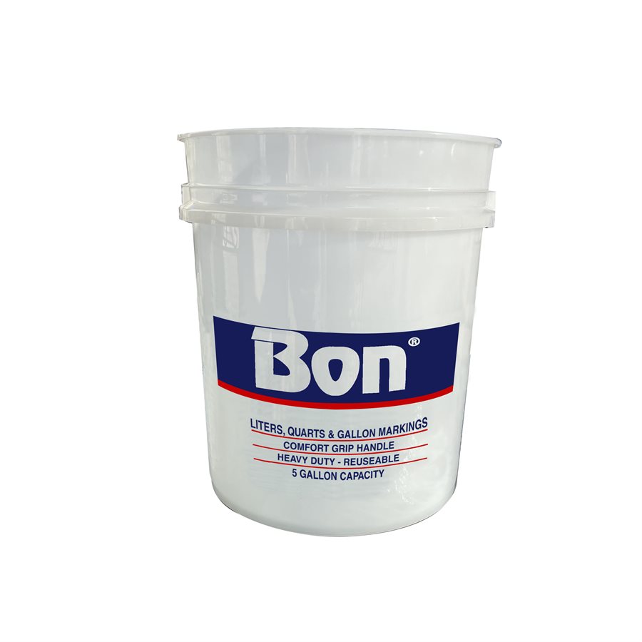 CLEAR MEASURING PAIL - 5 GALLON