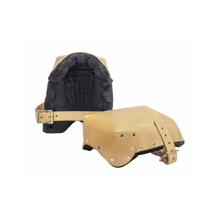 EASY WALK DOUBLE FELT LEATHER KNEE PADS