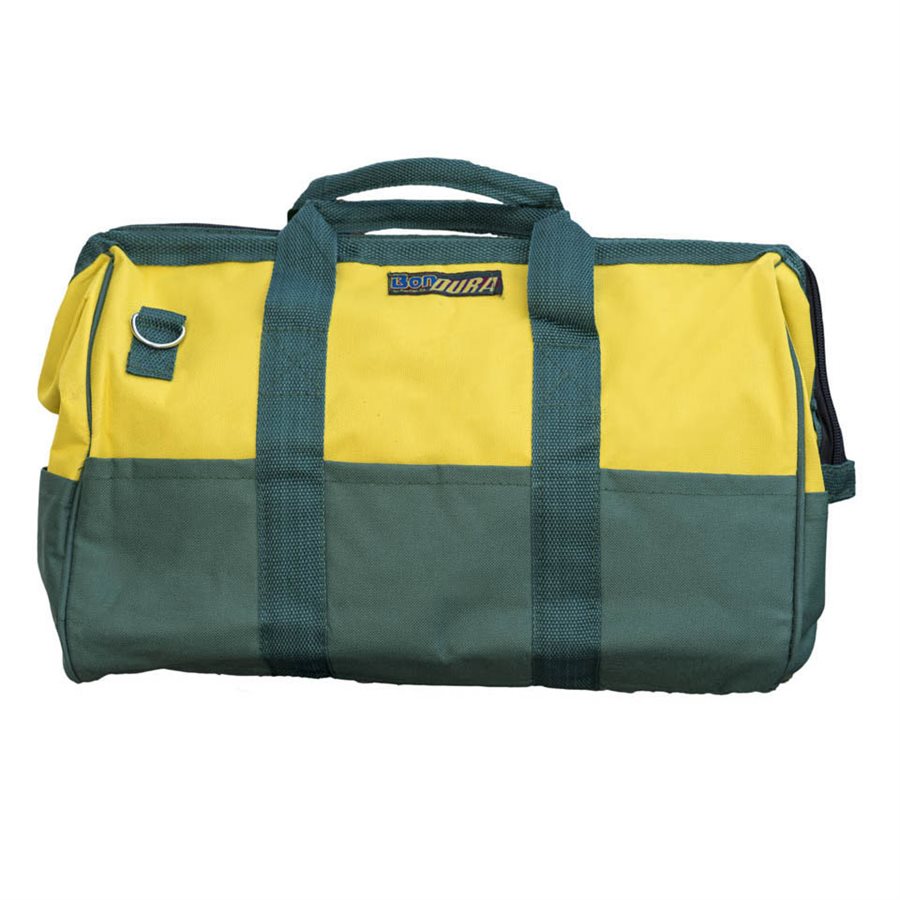 BUCK BAG - GREEN/GOLD - 16" x 10" x 12"
