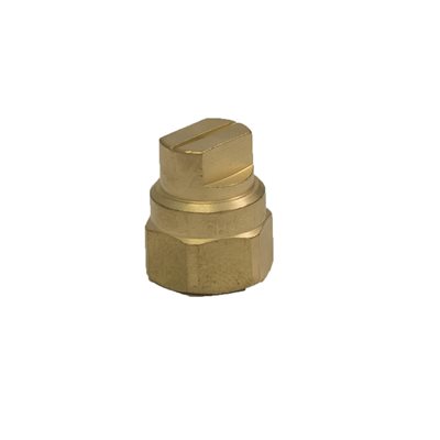 SPRAYER NOZZLE - BRASS FAN TIP NOZZLE .5 GPM