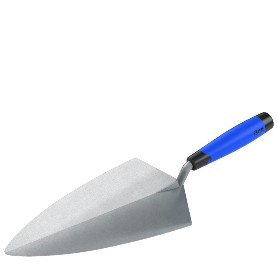 PHILADELPHIA FORGED STEEL BRICK TROWEL - 12" WITH COMFORT HANDLE
