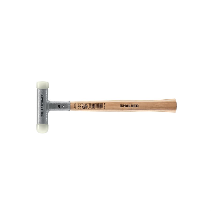 SUPERCRAFT MALLET NYLON ROUNDED/FLAT FACE - 11.46 OZ - STEEL HOUSING ...