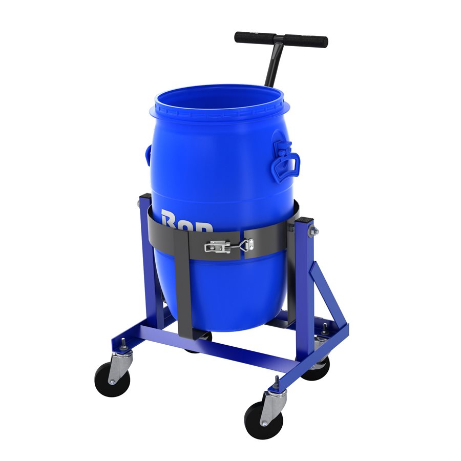 TRANSPORTING & POURING BARREL CART