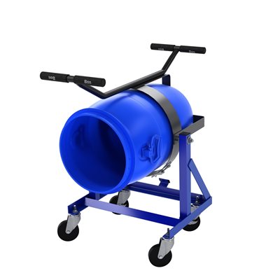 TRANSPORTING & POURING BARREL CART