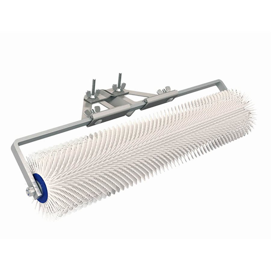 SPIKED ROLLER - 30" WITH 1 1/4" PLASTIC SPIKES WITH BRACKET