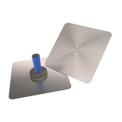 ALUMINUM HAWK 12" x 12" WITH COMFORT GRIP HANDLE