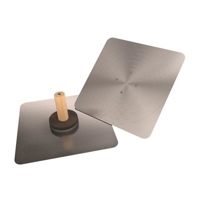 ALUMINUM HAWK 13 1/2" x 13 1/2" WITH WOOD HANDLE