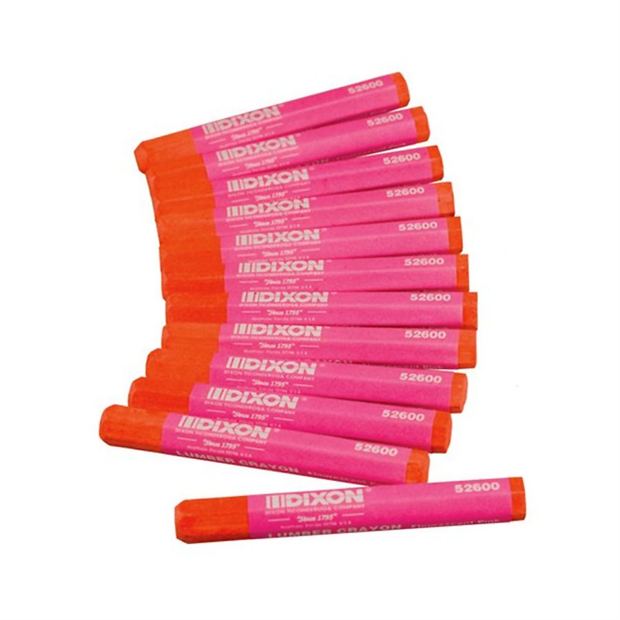 MARKING CRAYONS - FLUORESCENT PINK