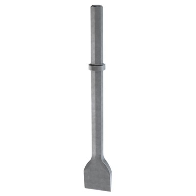 WIDE CHISEL BIT - 3" WIDE 1 1/8" HEX 6" SHANK