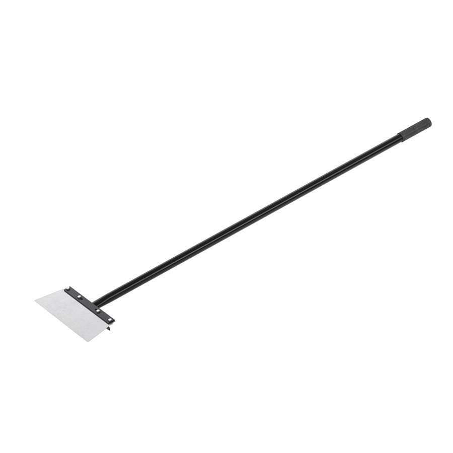 "MACHO" FLOOR SCRAPER - 14" ANGLE CUT BLADE - 60" STEEL HANDLE